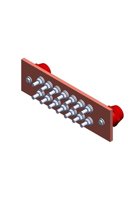 UTU POTENTIAL-EQUALIZING BUSBAR MEB100-14 10x100x330 | Earthing And ...