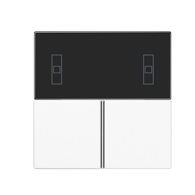 JUNG PAINIKE KNX JUNG F40 VIVUT COMPACT, VALKOINEN | Väyläjärjestelmät ...