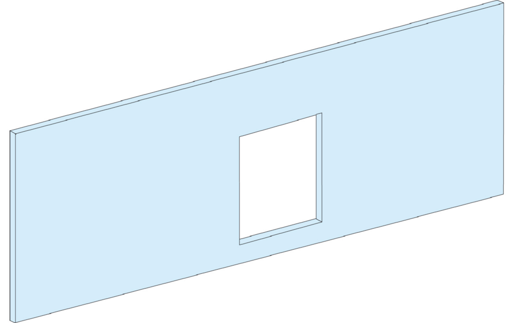 FRONTPL. HORISONTAL PLUGIN NSX250 PRISMA G | Sikringsskap isolerstoff ...