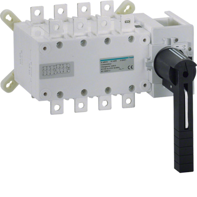 HAGER NET CHANGE-OVER SWITCH HI456 4P 1-0-2 400A 690VAC | Off-Load ...