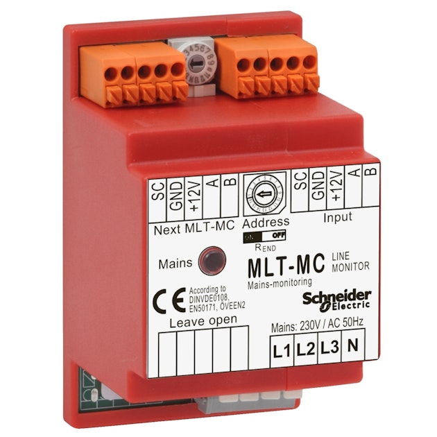 SCHNEIDER ELECTRIC KESKUSYKSIKKÖTARVIKE EPC MLT-MC LINJAMONITORI ...