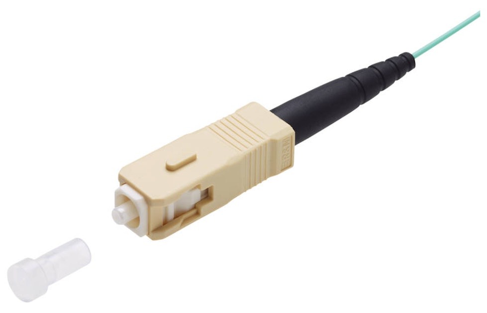 Pigtail SC/PC OM2 2,5m Beige/Orange | Pigtail, fiber | Onninen AS