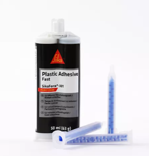 SIKA SIKAFORCE-301 (AB) MUSTA 50ML | Erikoisliimat | Onninen